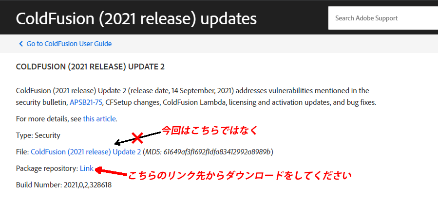 オフラインやクローズド環境でColdFusion 2021 アップデートを適用する際の参考情報 - ColdFusion Associate